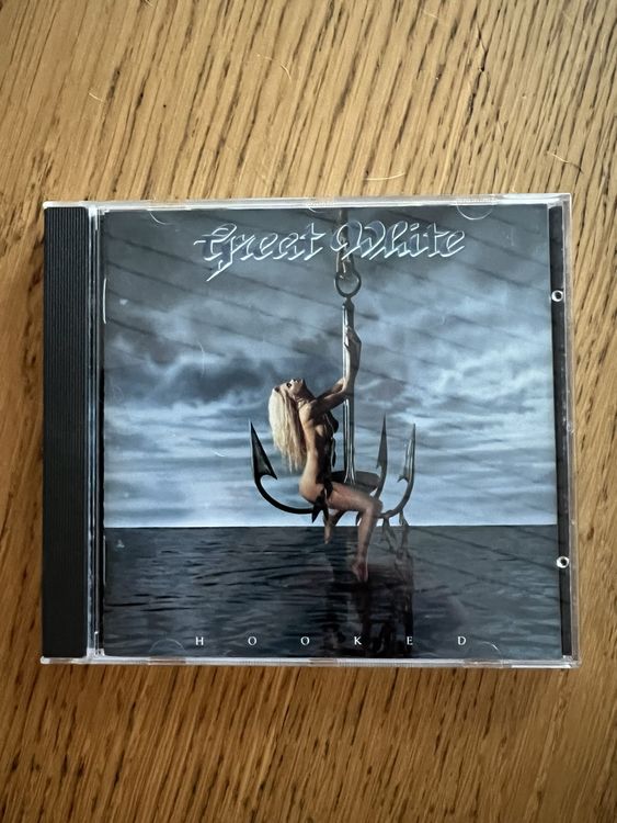 GREAT WHITE: Hooked CD Original unzensiertes Cover (1990) | Kaufen auf ...