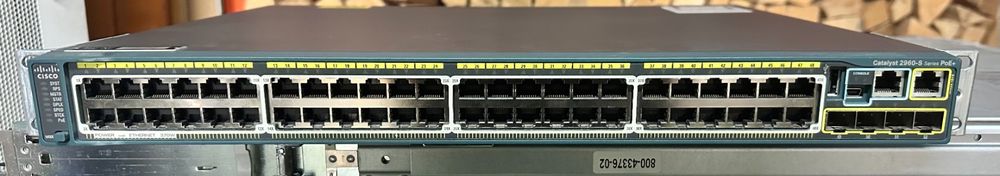 Cisco Catalyst 2960S-48LPS-L Switch - Top Zustand! (Gebraucht) in ...