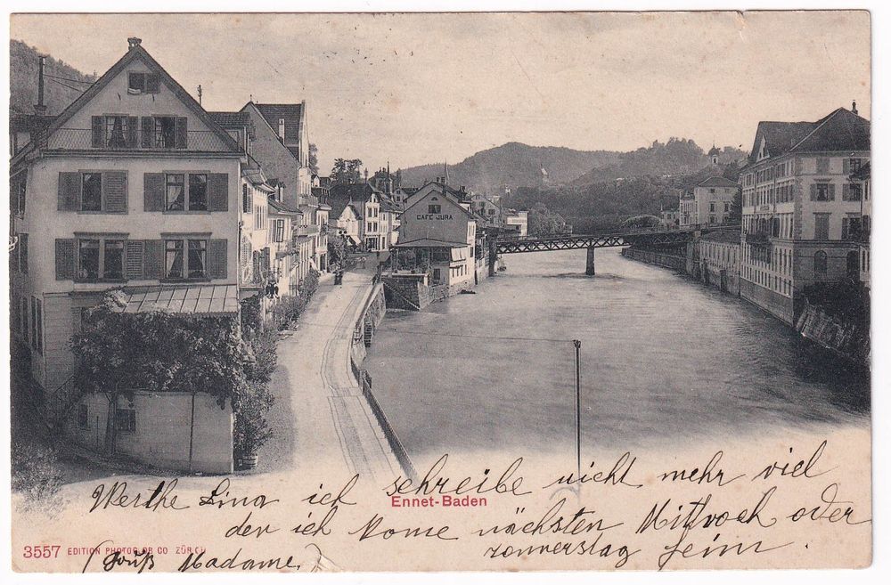 Ennet - baden 1904 (Gebraucht) in Cormoret für CHF 8.5 – mit Lieferung auf Ricardo kaufen