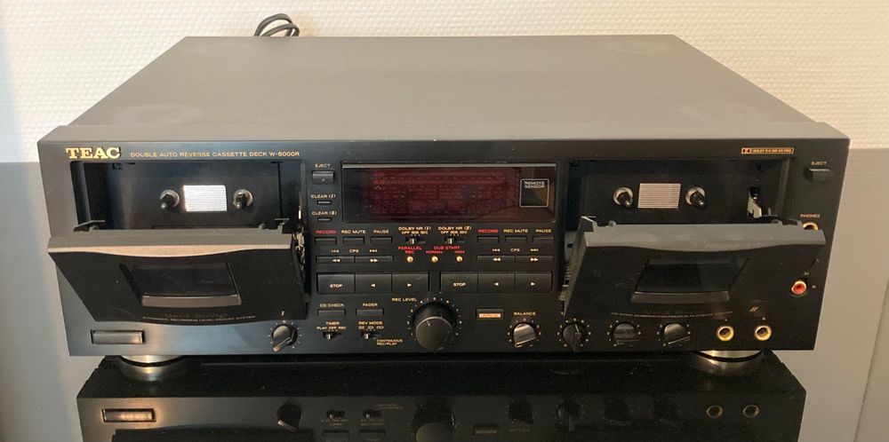 TEAC - W-6000R - Double Auto Reverse Cassette Deck (Gebraucht) in für ...