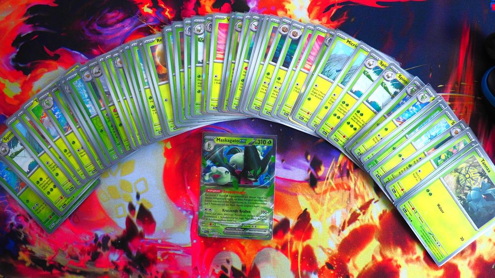 KAR & PUR ENTWICKLUNG IN PALDEA DE 🇩🇪 Pflanzen Pokemon (Gebraucht) in ...