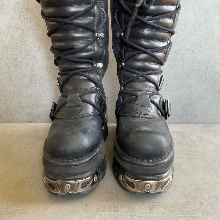 New Rock Reactor High Plateau Goth Boots 37 Made in Spain | Kaufen auf ...