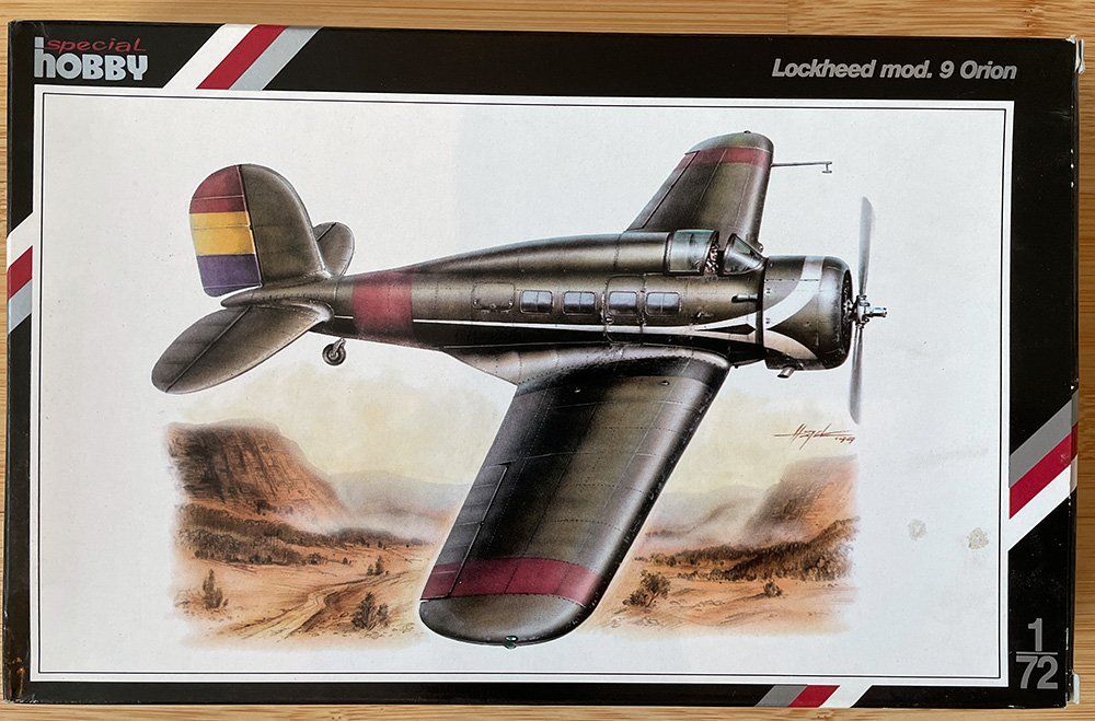 Lockheed Mod.9 Orion – Special Hobby 1/72 (Neu (gemäss Beschreibung ...