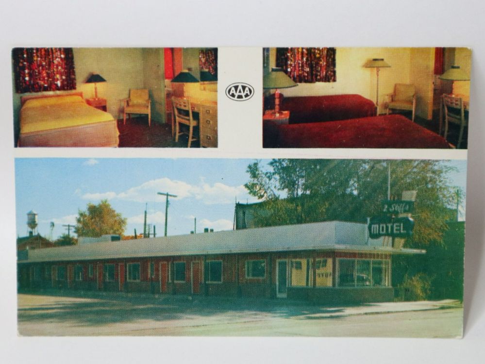 AK Two Stiffs Motel, Lovelock Nevada USA Postkarte (Gebraucht) in ...