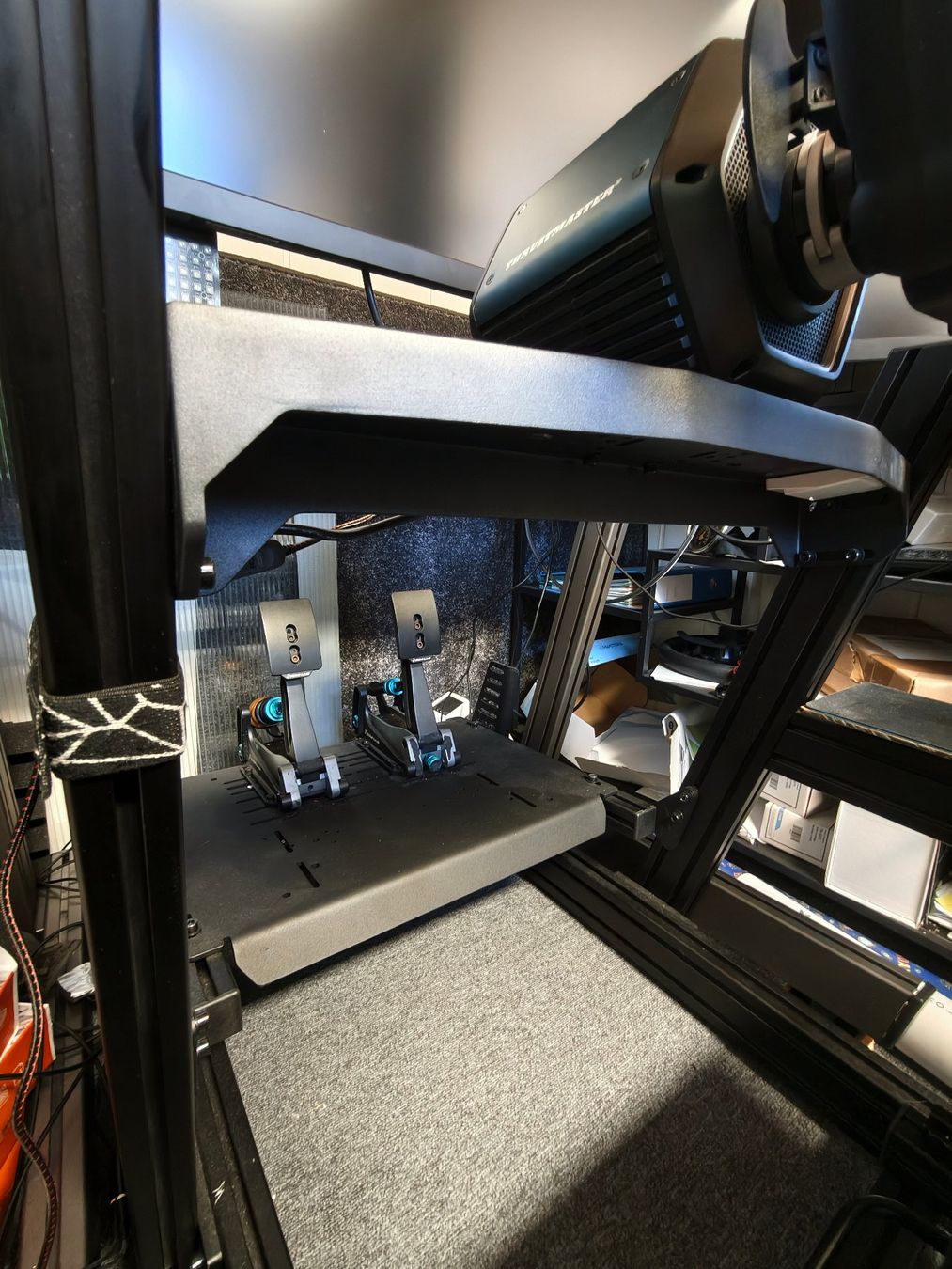 Sim Racing Sim Rig Alluminium inkl. Rennsitz + Elgato Stream (Gebraucht ...