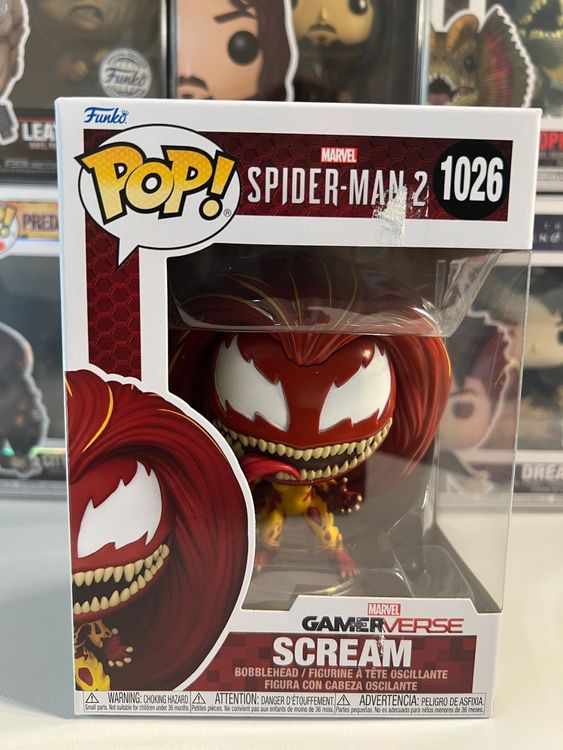 Funko POP! Marvel Gamerverse Spider-Man 2 Scream (Neu und ...