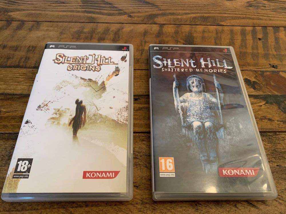 Silent Hill Shattered Memories & Silent Hill Origins - PSP (Gebraucht ...