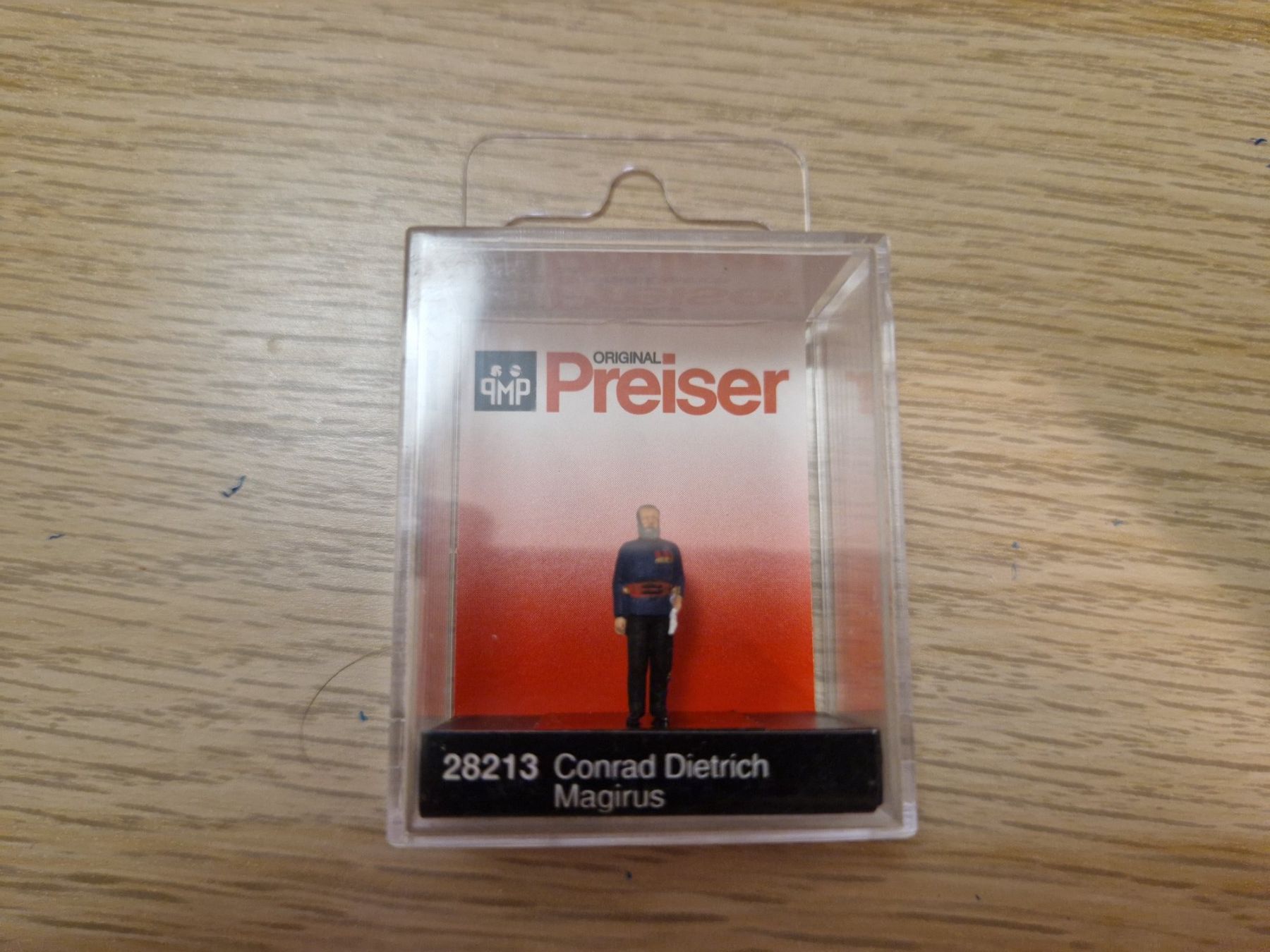 Preiser 28213 Conrad Dietrich Magirus H0 OVP NEU (Neuf avec emballage d ...