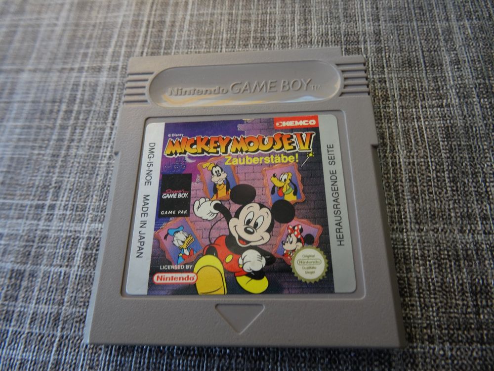 Mickey Mouse V - Zauberstäbe GAMEBOY (Gebraucht) in Olten für CHF 17 ...