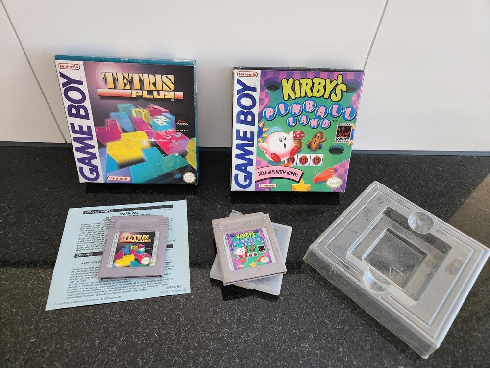 Nintendo Game boy Kirby's Pinball Land, Tetris Plus (Gebraucht) in ...
