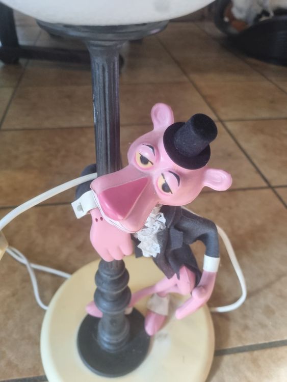 Retro Pink Panther Tischlampe. (Gebraucht) in Willisau für CHF 49 – mit ...