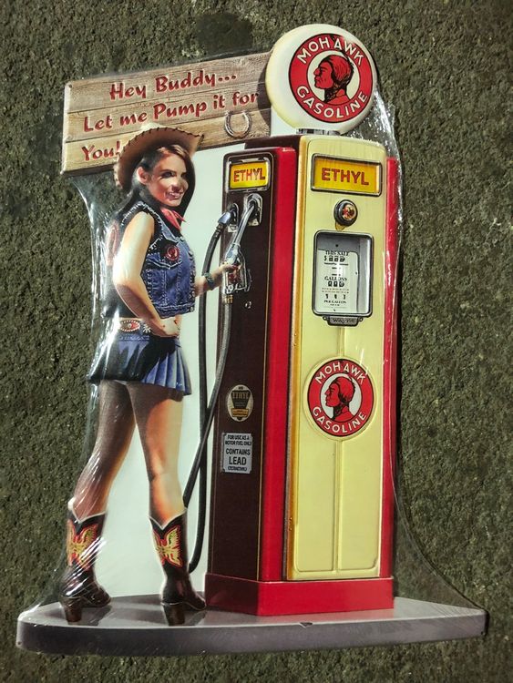 Pin up ethyl benzin classic tankstelle mohawk gasoline (Neu (gemäss ...