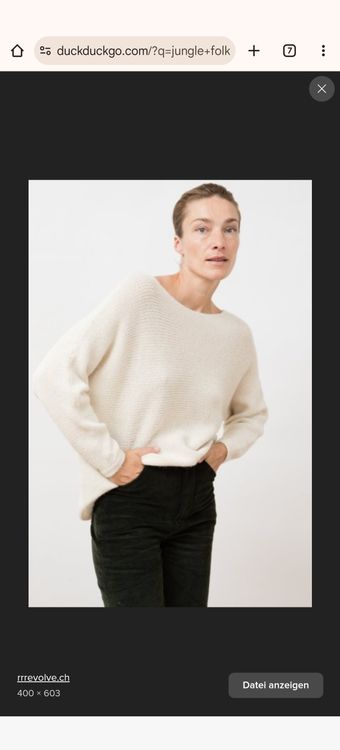 Jungle Folk: Pullover Nieve Ivory (Neu (gemäss Beschreibung)) in Bern ...