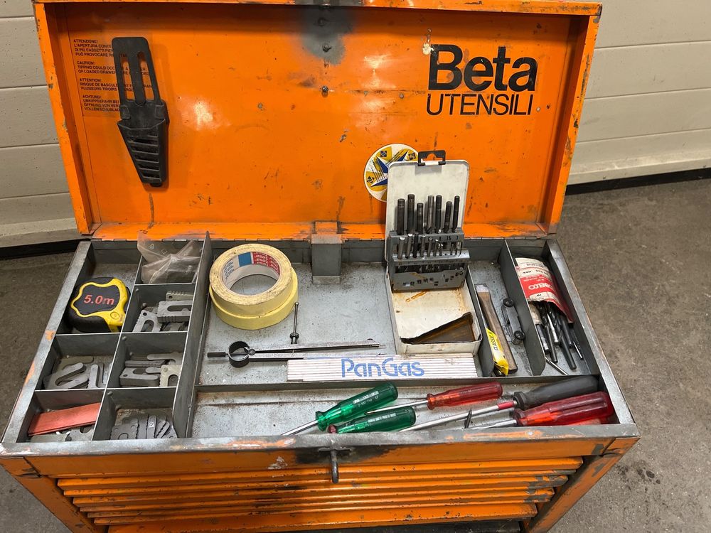 Werkzeugkasten mit 5 Schubladen (Gebraucht) in Unterterzen für CHF 90 – nur Abholung auf Ricardo ...