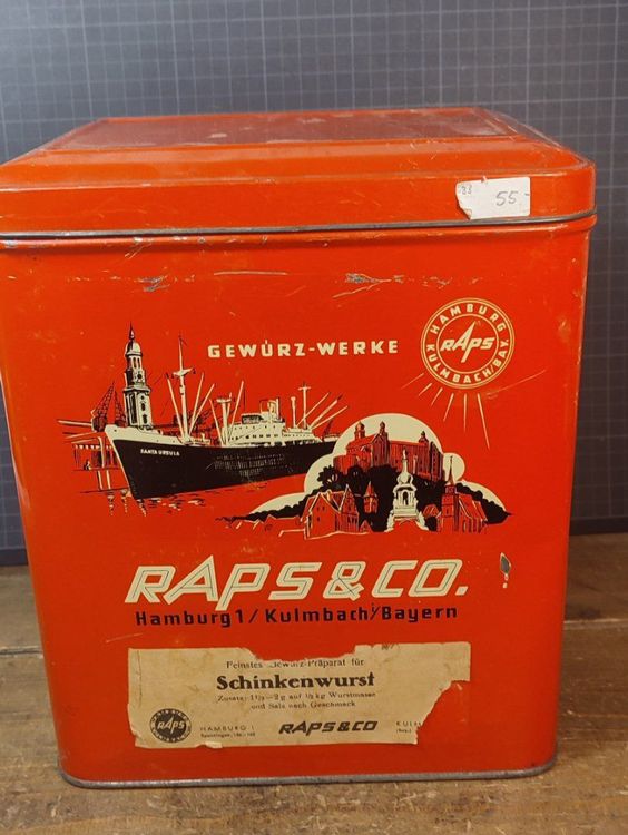 Wunderschöne alte Blechdose Raps und co (Gebraucht) in Gelterkinden für ...
