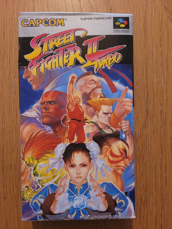 Street Fighter II 2 Turbo OVP SNES Super Famicom Jap. | Kaufen auf Ricardo
