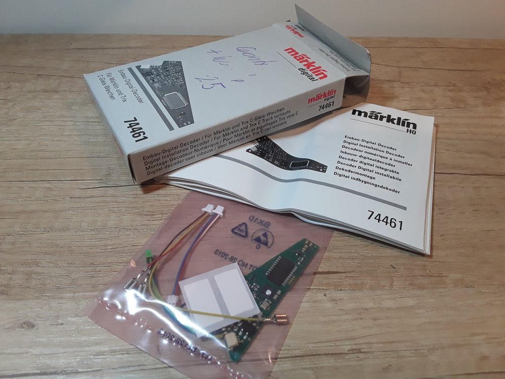 Märklin 74461 _ Einbau Digital Decoder _ C Gleis _ Spur H0 (Neu (gemäss ...