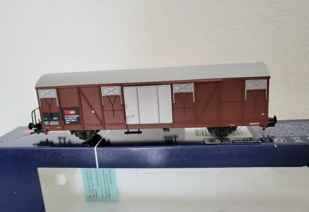 Roco 67800 Gedeckter Güterwagen der SBB in OVP, wie neu (Neu (gemäss ...
