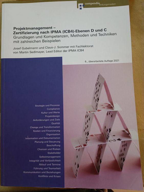 Projektmanagement IPMA (ICB4) 6. Auflage 2021 (Neu (gemäss Beschreibung)) in Hofstetten SO für ...