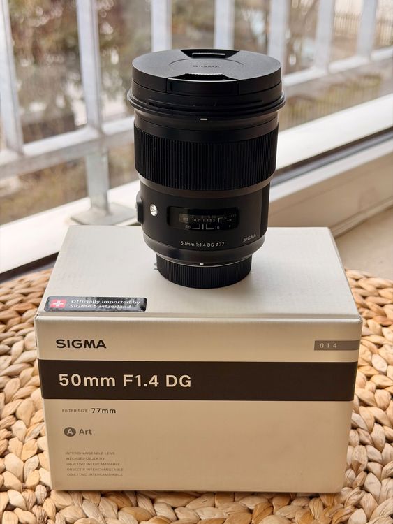 Sigma 50mm f/1.4 DG HSM ART, Nikon F (Gebraucht) in Zürich für CHF 220 ...