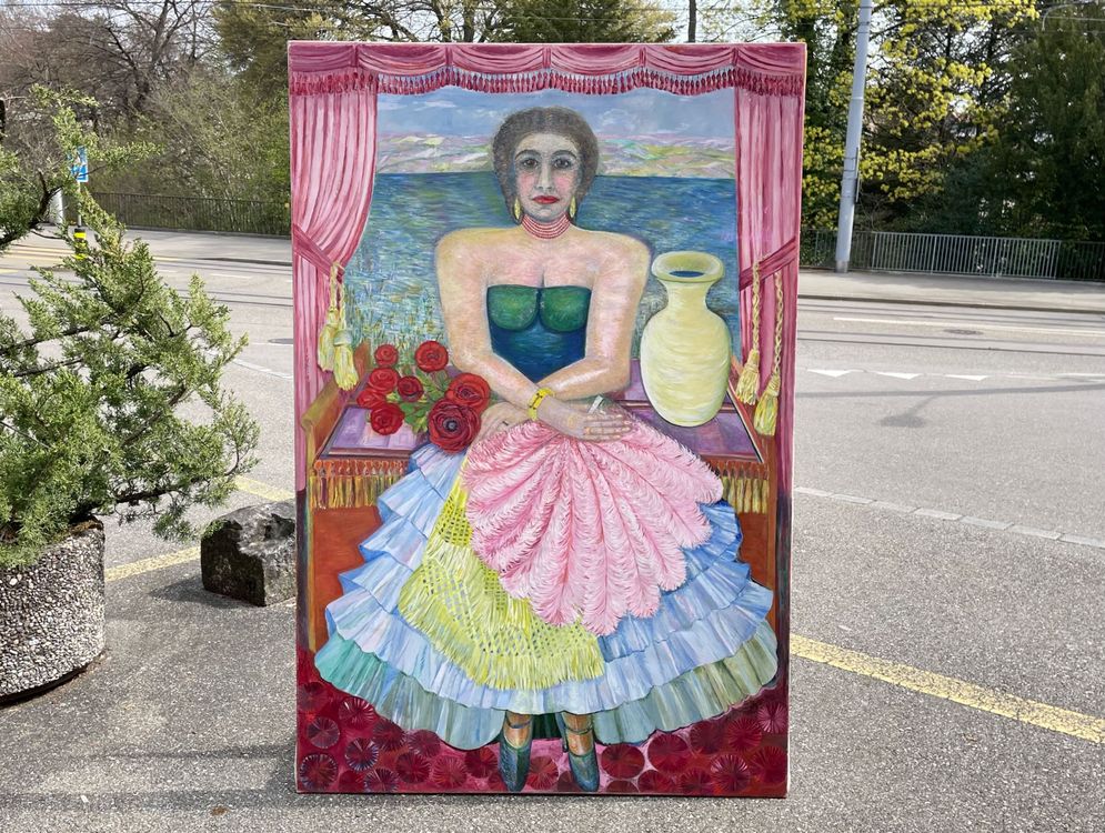 ⚫️ Olga ANGST, Grosses Gemälde (D'occasion) à Zürich pour CHF 151 ...