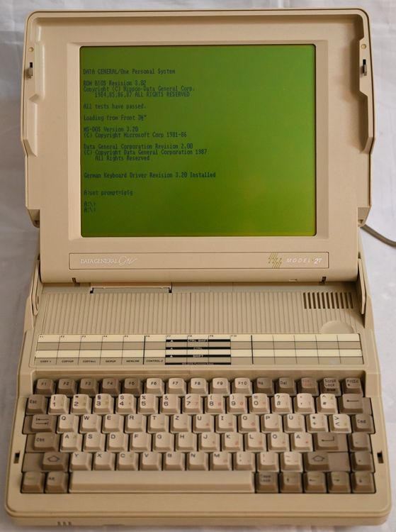 Vintage: Data General 2T Laptop von 1986 (Gebraucht) in Seuzach für CHF ...