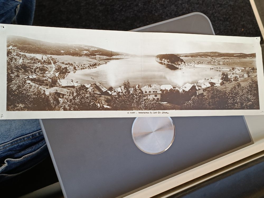 Panorama Photo / Le Pont - Panorama du Lac de Joux ca. 1914 (Gebraucht ...