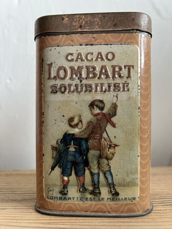 Alte Blechdose Lombart Cacao (Gebraucht) in Niederwil SO für CHF 99 ...