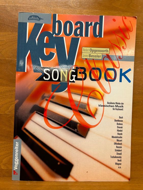Keyboard Songbook Klassik für Keyboard Notenbuch (Gebraucht) in Basel ...