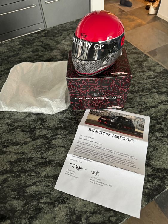 John Cooper Works Mini GP 3 Minihelm streng limitiert helmet (Neu und ...