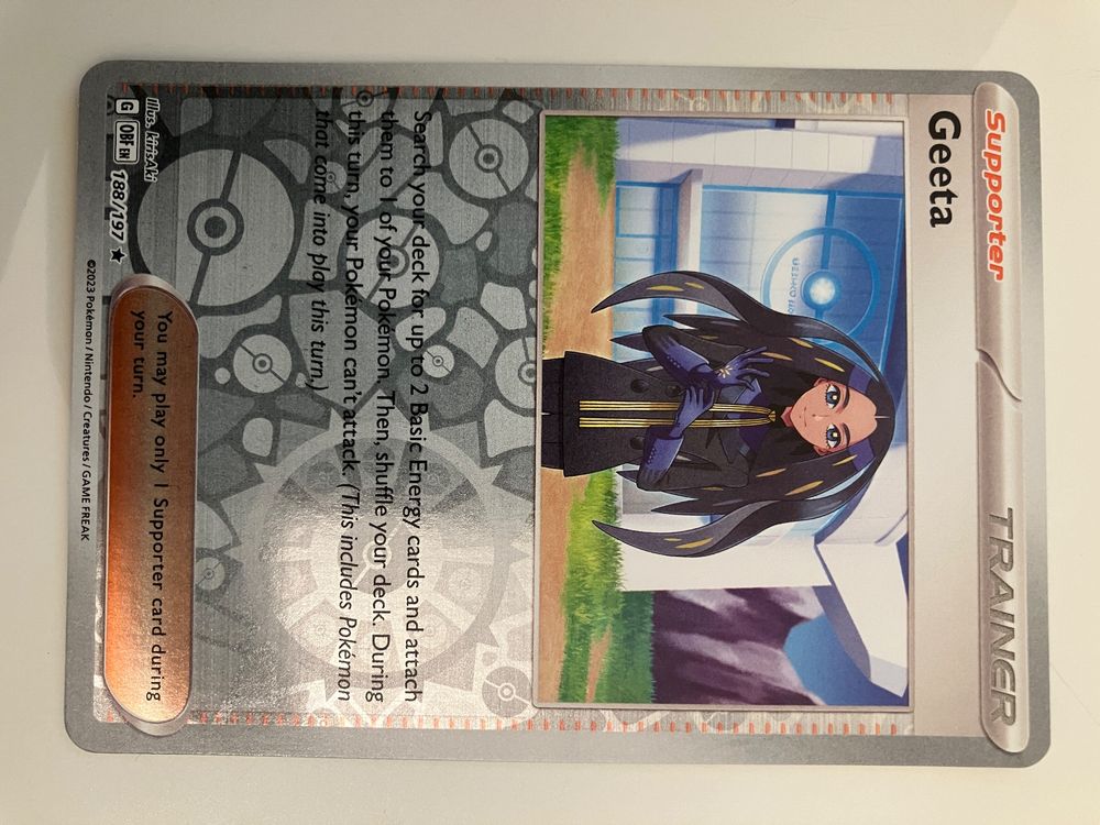 Pokemon Trainer Geeta Reverse (Gebraucht) in Ruggell für CHF 0.2 – mit ...