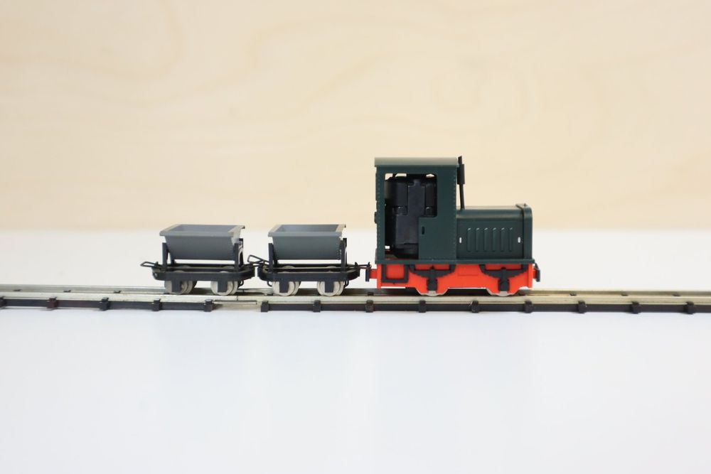 Egger-Bahn - Feldbahn Set H0e - Schienen, Zug & Trafo 502-1 (Gebraucht ...