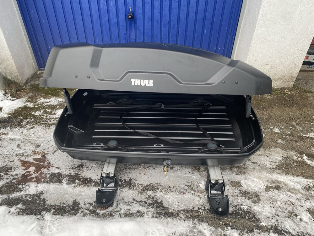 Thule Force XT S 300 Liter mit Renault Dachträgerset (Gebraucht) in ...