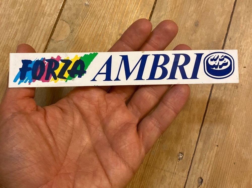 Forza Ambri Kleber Sticker Retro Vintage 90er-Jahre (Gebraucht) in ...