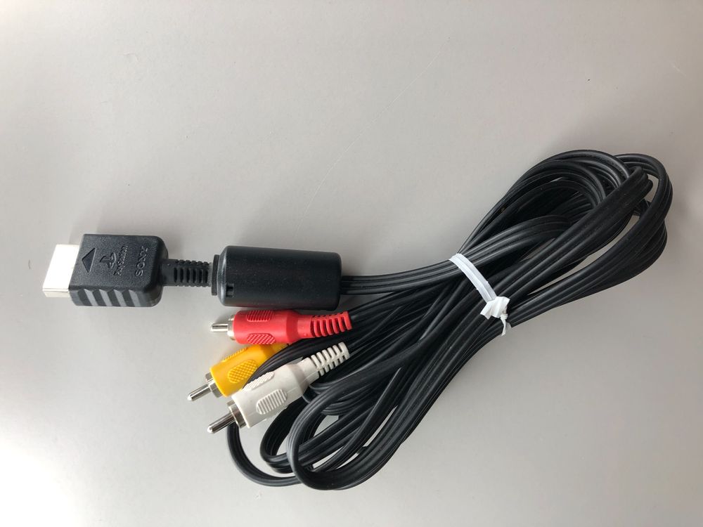 Original PS2 AV Kabel (Gebraucht) in St.gallen für CHF 4 – mit ...