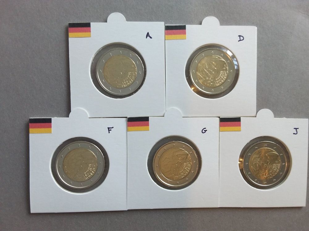 2 Euro Deutschland 2022 Erasmus X5 | Acheter sur Ricardo