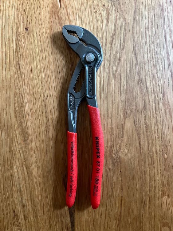 NEU Knipex COBRA 87 01 180 Wasserpumpenzange | Kaufen auf Ricardo