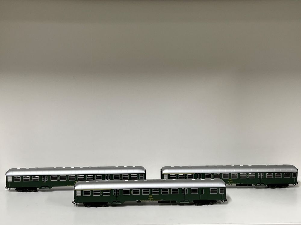 Märklin 43813 Nahverkehrswagen-Set Epoche IV CFL HO (Neu (gemäss ...
