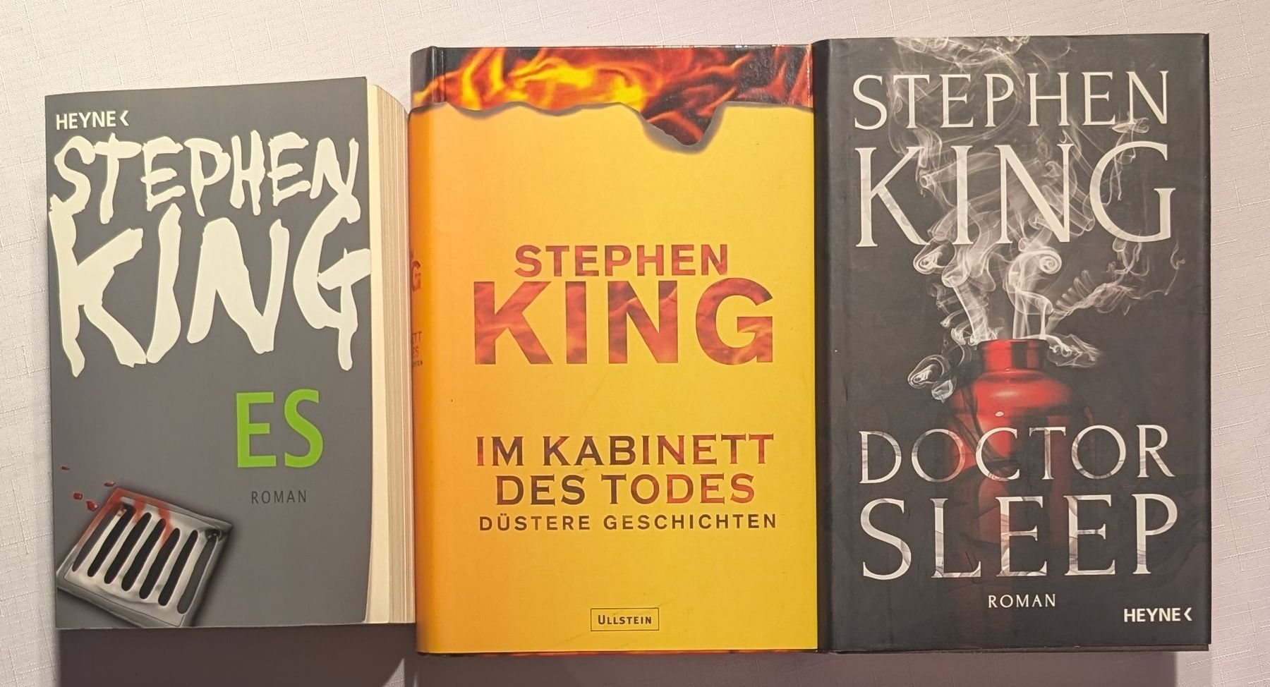 3x Stephan King Bücher - Es, Doctor Sleep & ... (Neu (gemäss ...