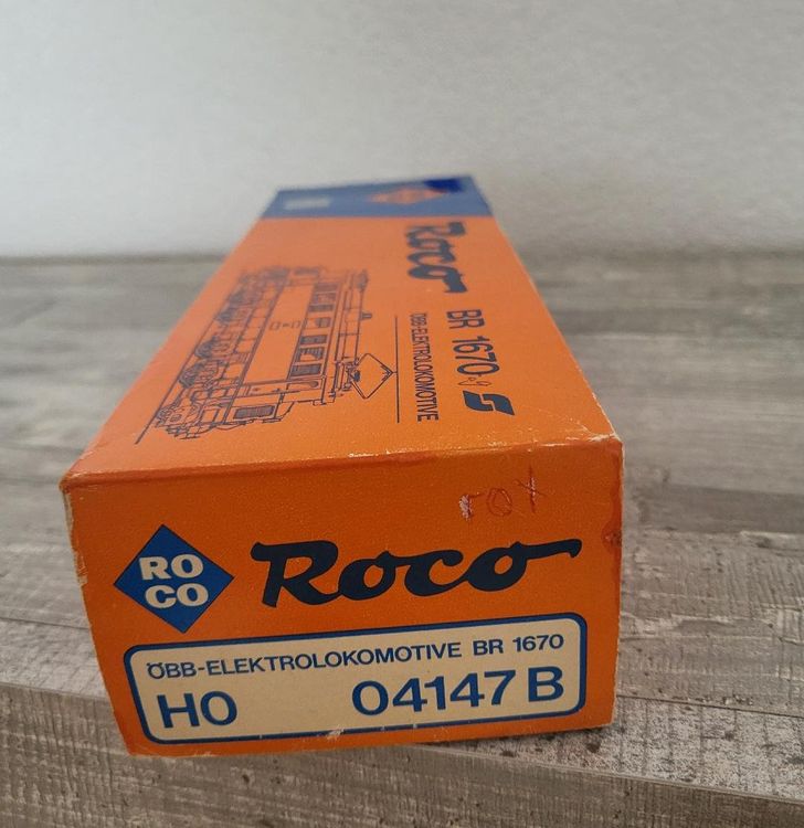 Roco Leerkarton für BR 1670 der OeBB Nr. 4147 B (Gebraucht) in ...