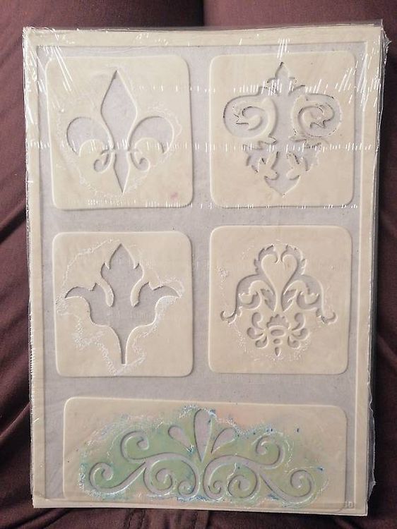 GONIS - SELBSTKLEBENDE SCHABLONE "Ornamente" (Gebraucht) in Tuttwil für ...