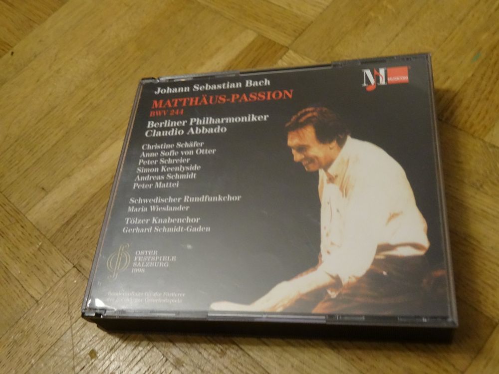Bach Matthäus-Passion Claudio Abbado CD (Gebraucht) in Olten für CHF 8 ...