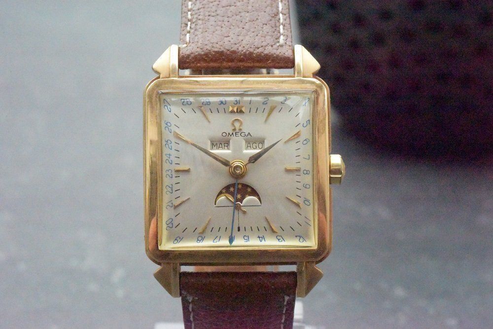 Rare OMEGA Cosmic Square in Gold 3944 | Kaufen auf Ricardo