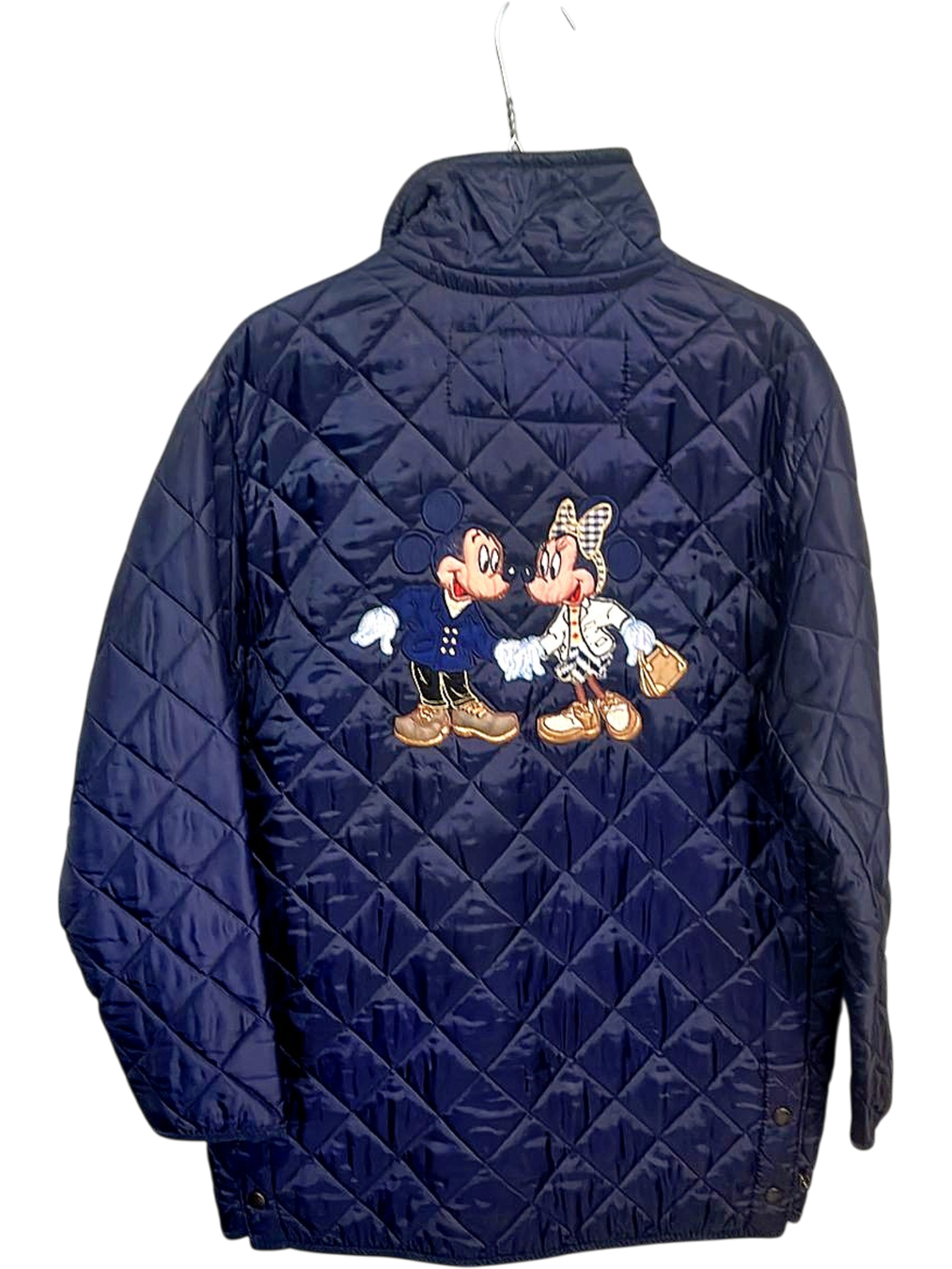 Disney Mickey & Minnie Mouse Quilted Navy Jacket - (Gebraucht) in Zug ...