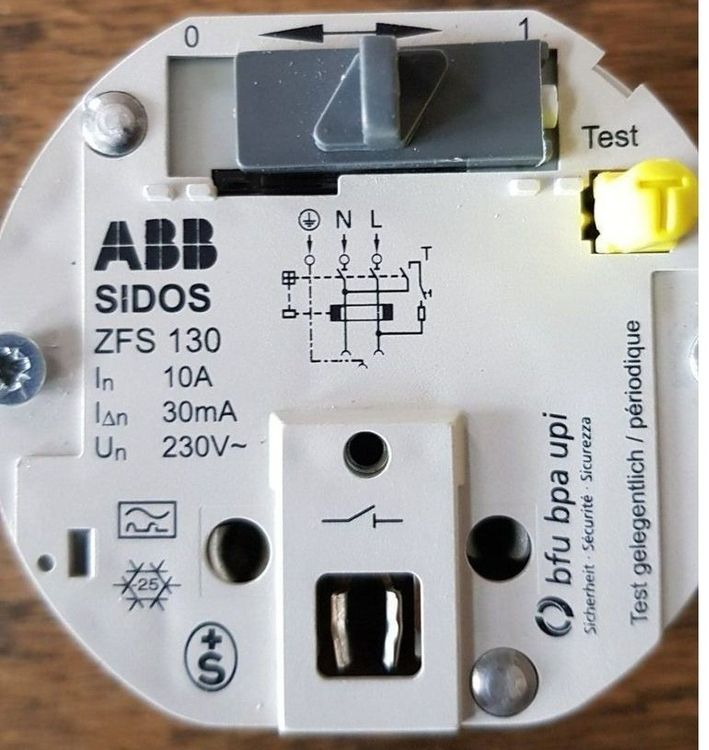 SIDOS Steckdose Typ 13 10A 30 mA Feller EDIZIOdue (Neu (gemäss ...