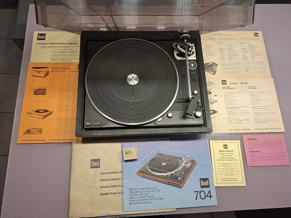Dual CS 704 Plattenspieler Direct Drive Vintage (Gebraucht) in ...