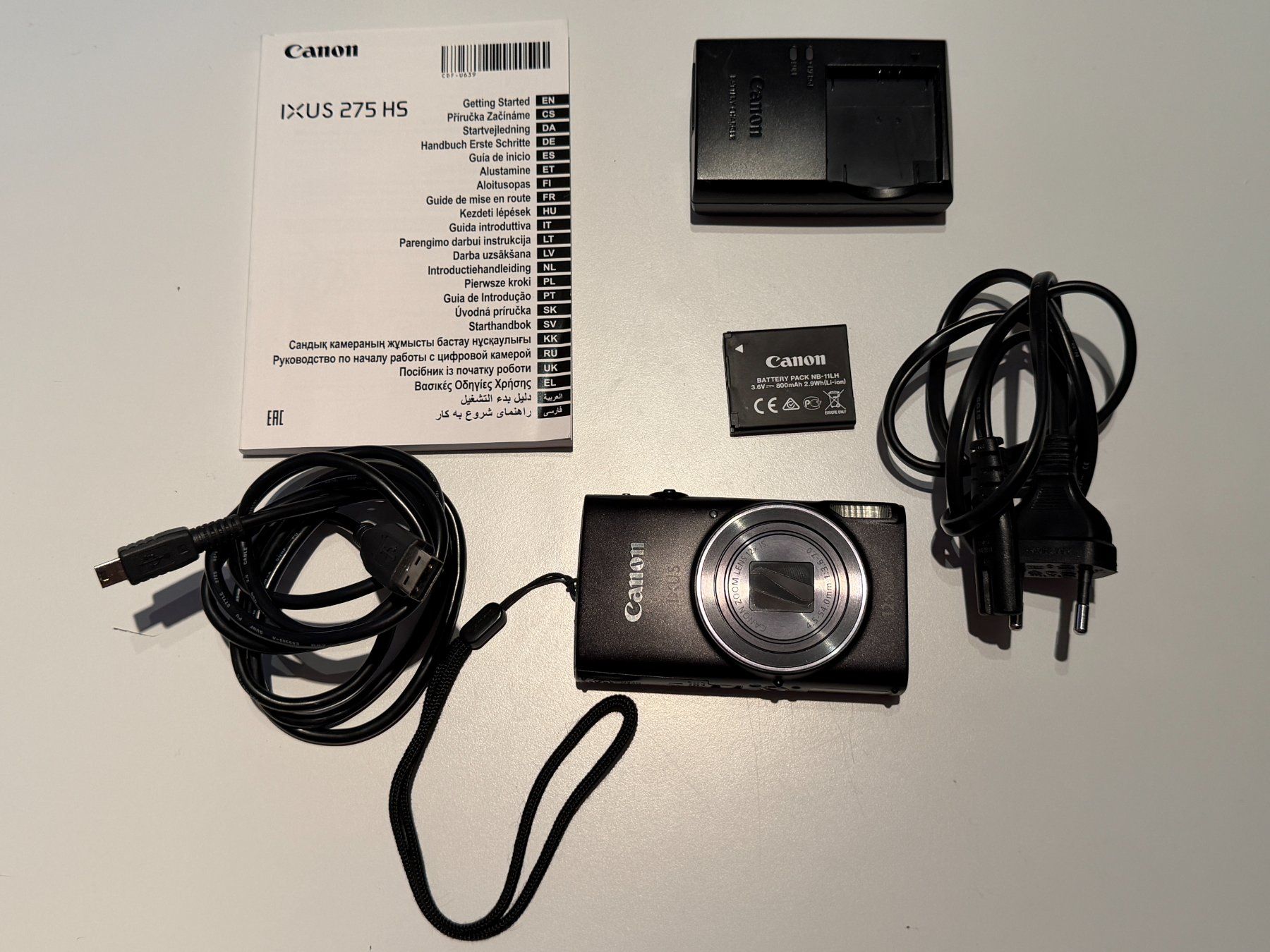 Canon IXUS 275 HS – Kompakte Digitalkamera mit starkem Zoom (Gebraucht ...