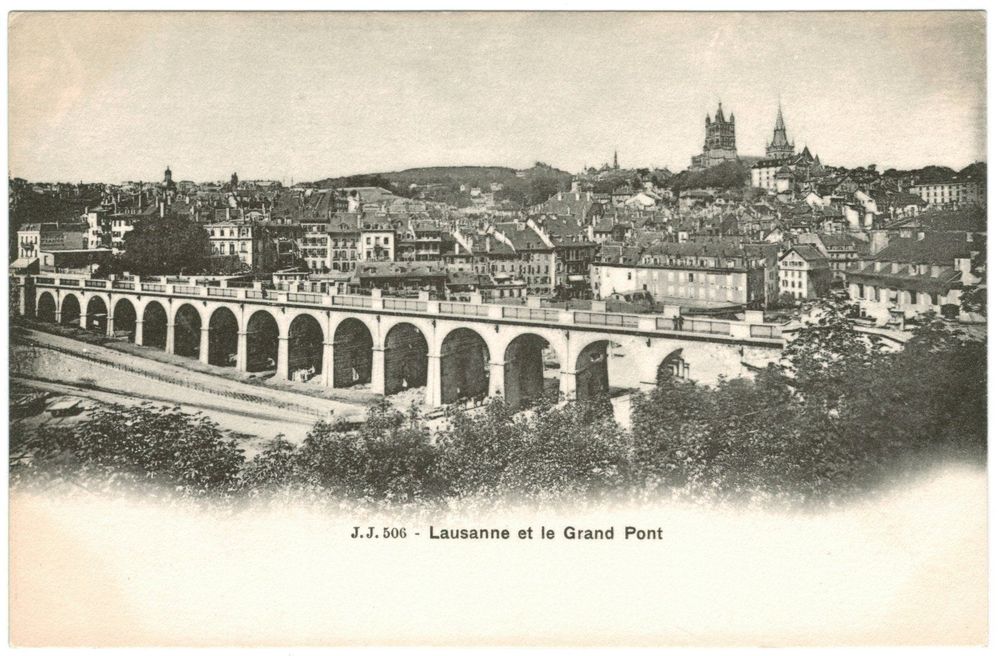 AK Lausanne et le Grand Pont (Gebraucht) in Zürich für CHF 1 – mit Lieferung auf Ricardo kaufen