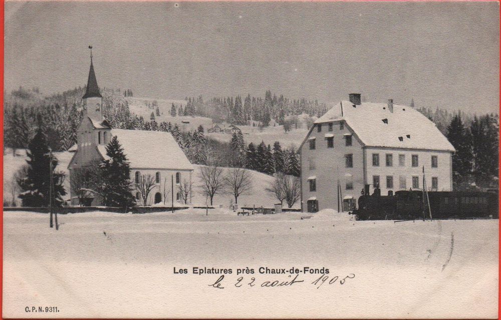 LES EPLATURES près Chaux-de-Fonds, Bahn, Dampflokomotive (Gebraucht) in Jona für CHF 35.9 – mit ...