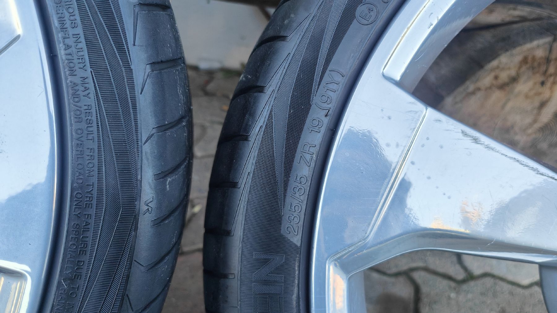 Original Audi RS3 Kompletträder, 19 Zoll mit Sommerreifen! (Gebraucht ...